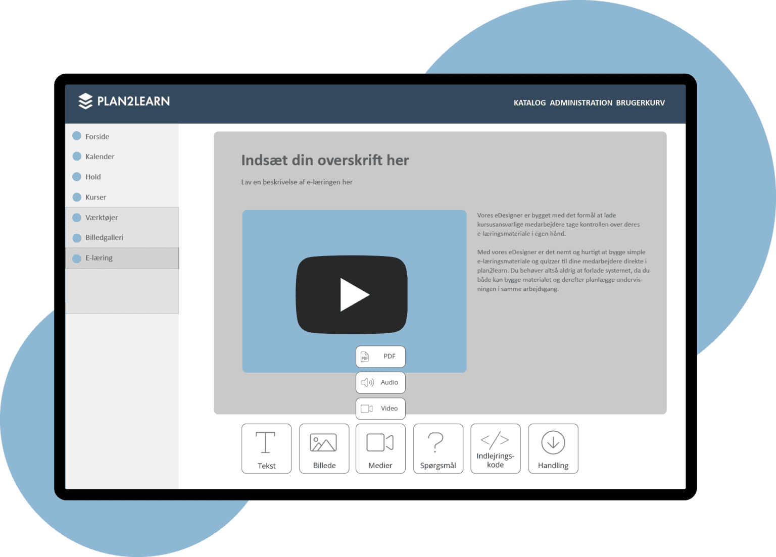 Kursusadministration - simpelt og automatisk med plan2learn