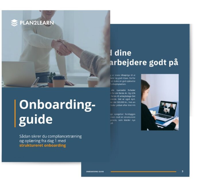 Onboarding guide - Sådan kommer du i gang