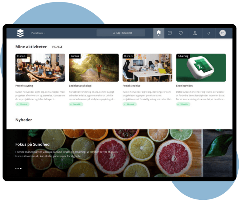 Plan2learn - Kursusadministration gjort hurtigere og bedre