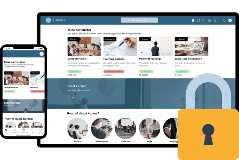 Sikkerhed i plan2learn - Plan2learn